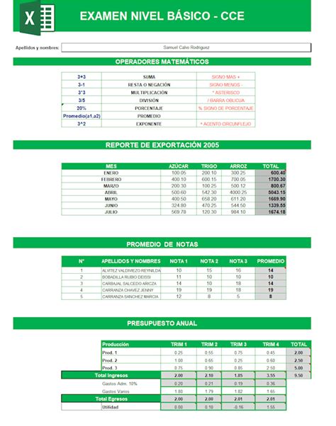 Create Automatic Excel Sheets With Professional Formulas And Templates