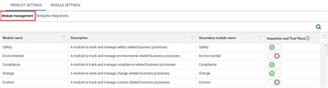 Module Management