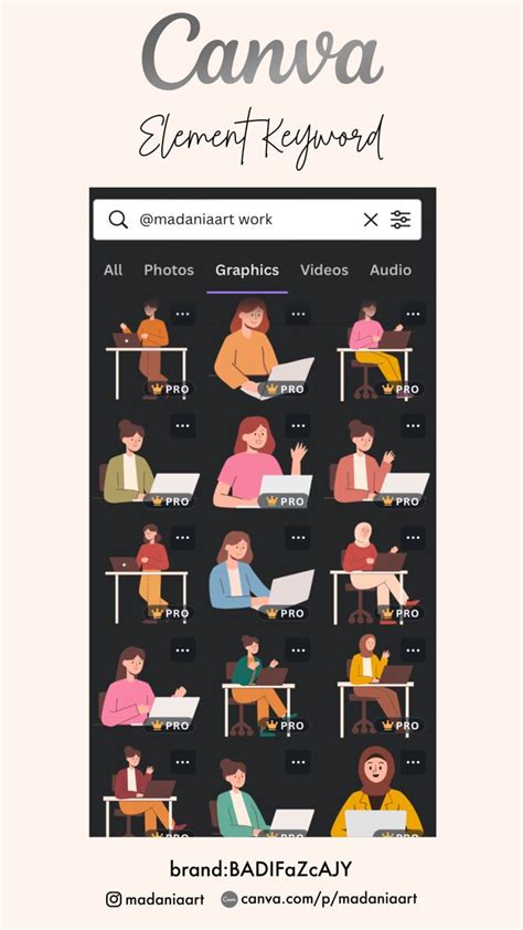 canva element keyword for work keyword elements canva ebook template