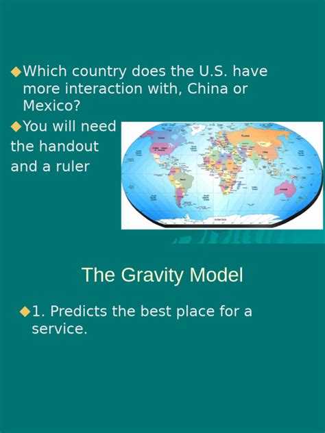 Gravity Model Pdf