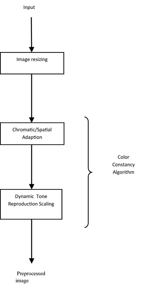 Flowchart For Image Preprocessing Algorithm Download Scientific Diagram