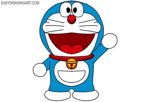 How To Draw Doraemon Easy Drawing Art