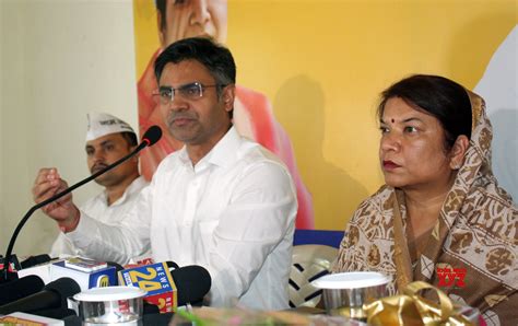 Bhopal Aap Rajya Sabha Mp Sandeep Pathak Addresses A Press