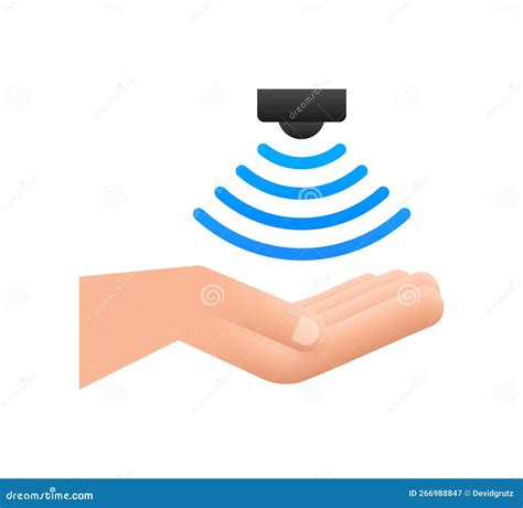 Ir Sensor Motion Sensor Vector Stock Illustration 266988847
