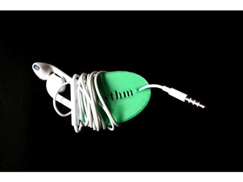Blockscad Earphone Holder By Blockscad 3d Model