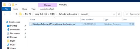 powershell script defender onboarding msb365