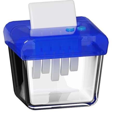 Premium Psd Shredder Files Document 3d Object