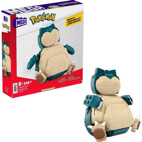 Mega Pokémon Snorlax Building Set 246pcs Pokemon Snorlax Snorlax
