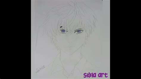 رسم ولد انمي تعليم رسم الانمي Youtube