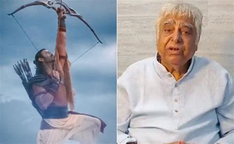 Ramanand Sagars Son On Adipurush If You Are Making Ramayan Cant