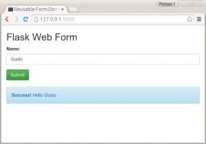 Flask Form Python Tutorial