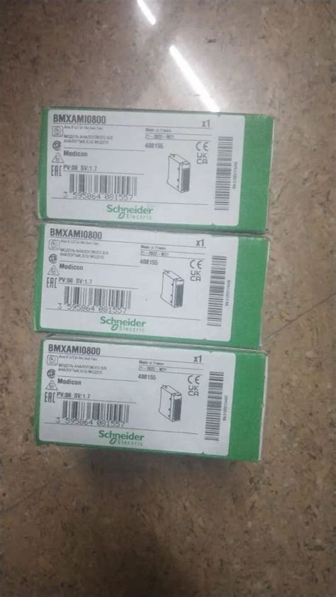 BMXAMI SCHNEIDER ANALOG INPUT Size Square At Piece In