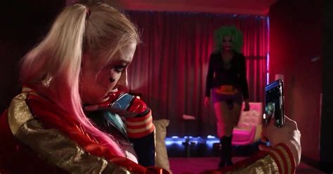 Strapon Sex Scene With Harley Quinn And Female Joker Zb Porn