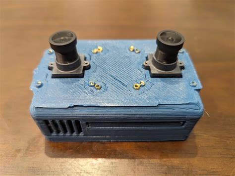 Raspberry Pi RPI Stereo Camera And IMU Case Open Source DOF Tracker Project By Peter