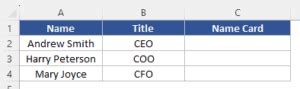 ASCII In EXCEL