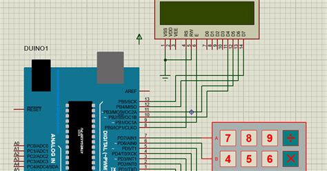 4 Lcd Keypad Interface Arduino With Proteus Simulation