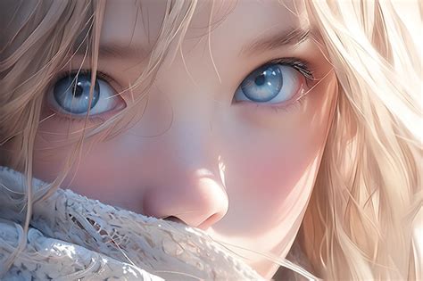 Premium Photo Hyper Realistic Photo Of The Face Of This Charming Girl