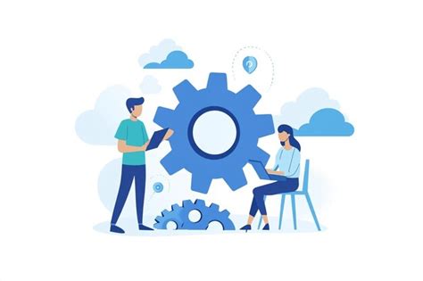 Three People Collaborating On A Project Premium Ai Generated Vector