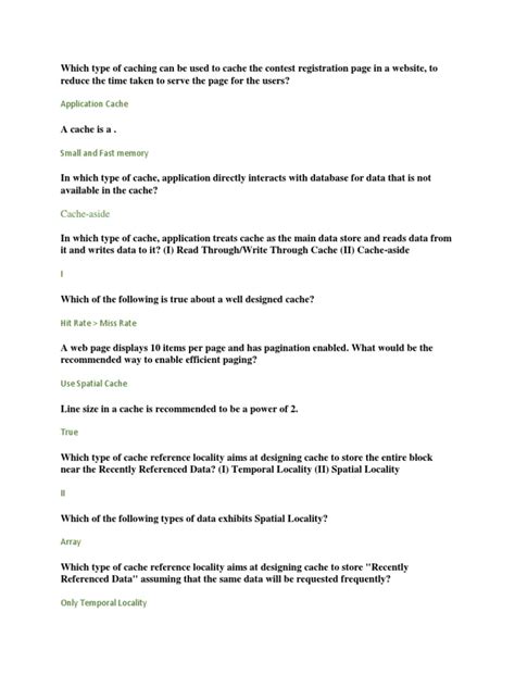 caching techniques pdf