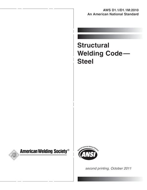 Pdf Structural Welding Code— Steel Dokumentips