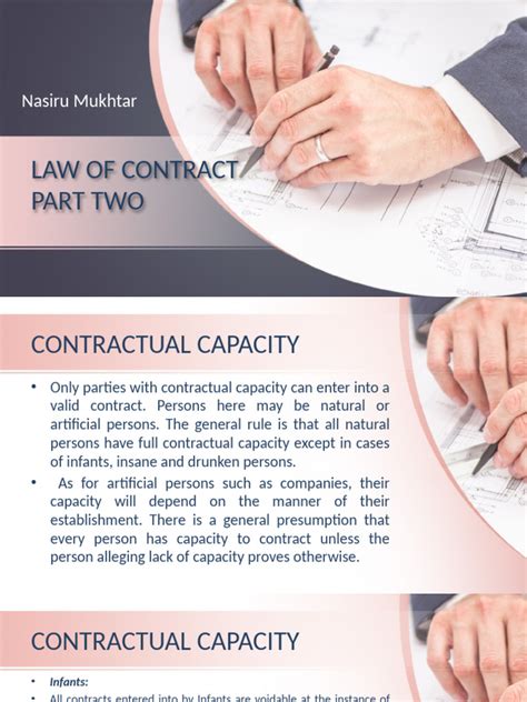 law of contract part two pdf