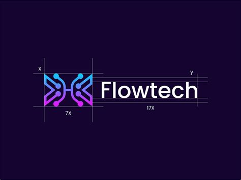Logo Logo Design Flowtech Logo Brand Identity Behance