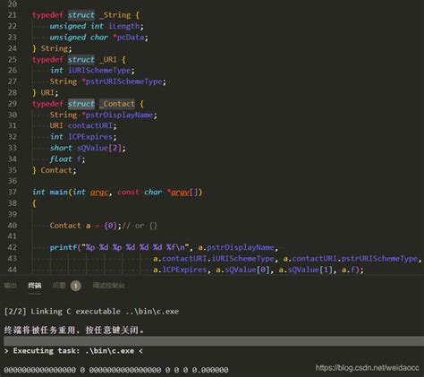 【结构体】【初始化】【 0 、 】进阶结构体初始化0 Csdn博客