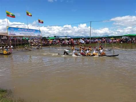 ပုံးအင်းဒေသ သျှမ်းရိုးရာလှေလှော်ပြိုင်ပွဲကို ပမပျောက်အောင် ပြန်လည်ကျင