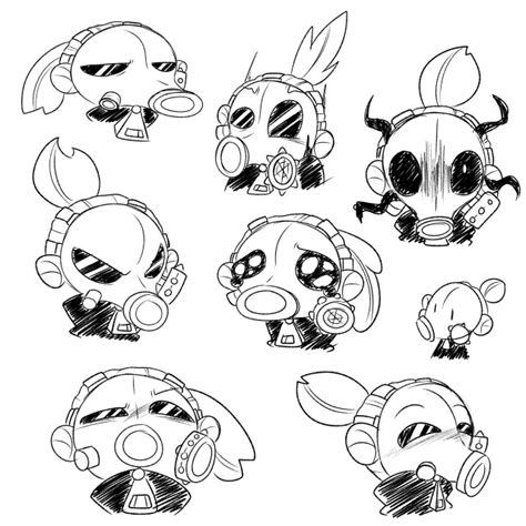 Made A Little Expression Sheet For My Sona I Cant Decide If I Like Their Human Or Feral Form