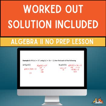 Introduction To Exponential Functions Guided Notes Worksheet Slides Presentation