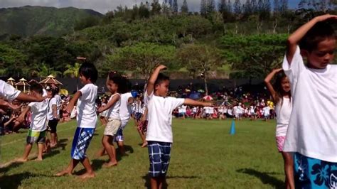 Kanielas May Day Program Waihee School May 23 2013 Youtube