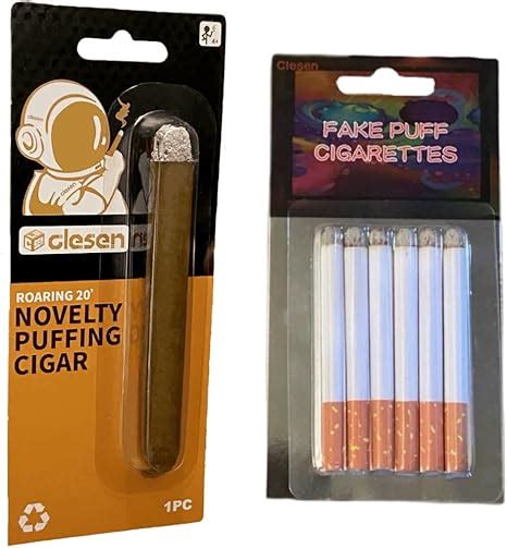 Clesen Fake Puff Cigarettes Pack Of 6 （1 Set） Fake Puff