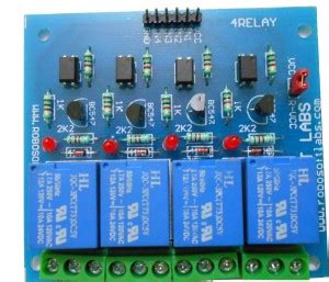 Robosoft Labs Channel V V OPTOCOUPLER Protection BASED Relay Board Module For ALL