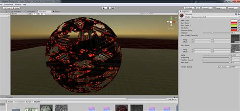 my first animated shader r unity3d