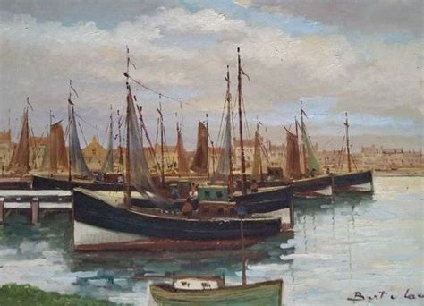 Bert Van Laer Xx Eeuw Vissershaven Catawiki