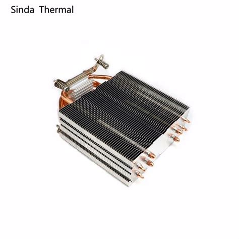 중국 맞춤형 히트 파이프 Cpu 히트 싱크 제조 업체 도매 견적 Sinda