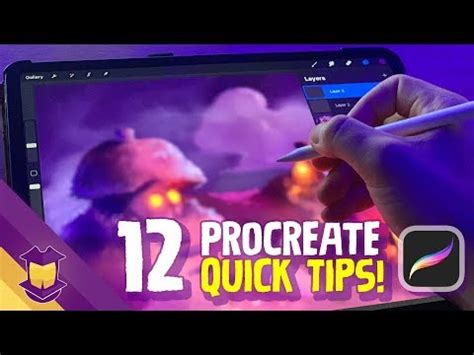 Procreate Tips That Make Art Easier On The IPad Pro YouTube Procreate Make Art Design