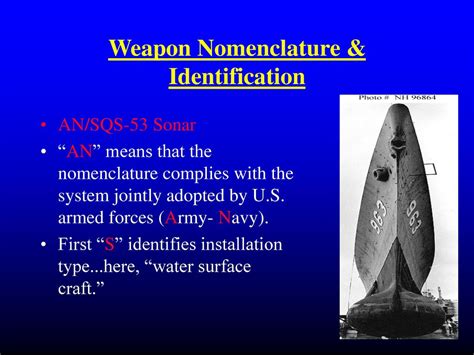 Si Vis Pacem Para Bellum Il Sonar An Sqs 26 E La Versione Migliorata An Sqs 53