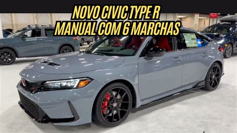 Novo Honda Civic Type R 2024 297 Cavalos R 430 Mil E 0 100 Em 55