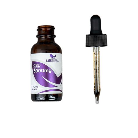 Medterra 3000mg Cbd Oil Tincture Mct Coconut Oil Pga Tour Superstore