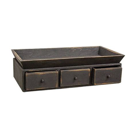 Wooden Three Drawer Pass Through Tray Gbw01 Buffalo Trader Online