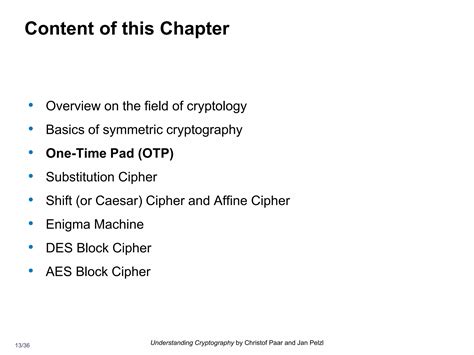 Introduction To Cryptography Part I PDF Information And Network Security Computing