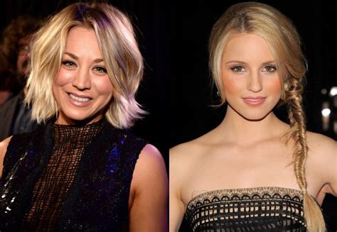Best Face Kaley Cuoco Vs Dianna Agron R Celebbattles