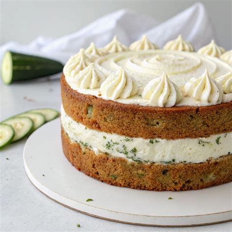 Easy Zucchini Cake Recipe With Cream Cheese Frosting