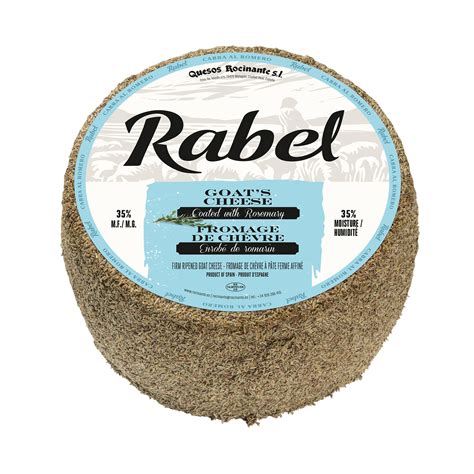 Rabel Goat Cheese Coated With Rosemary 3kg Agropur Solutions