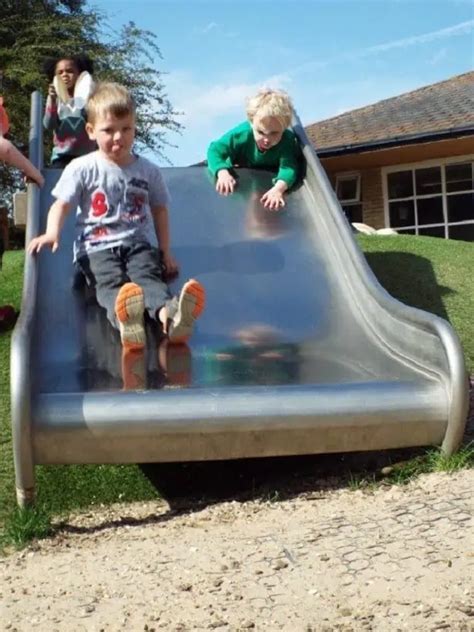Embankment Slide Wivenhoe Park Day Nursery Playgarden