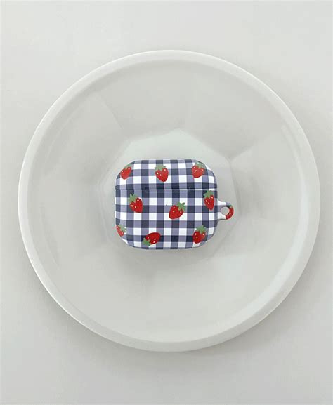 딸기 에어팟 케이스 에이블리