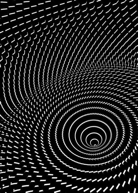 White Hole Illusions Optical Illusions Art Optical