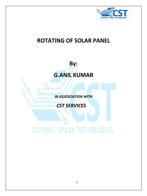 design and implementation of a microcontroller based solar panel