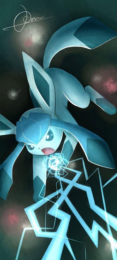 Glaceon Ice Crytals Wallpaper Glaceon Pokémon Uranium Wiki Fandom